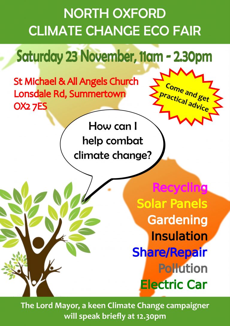 Tree Group at the Eco Fair 23rd Nov - Wolvercote.org