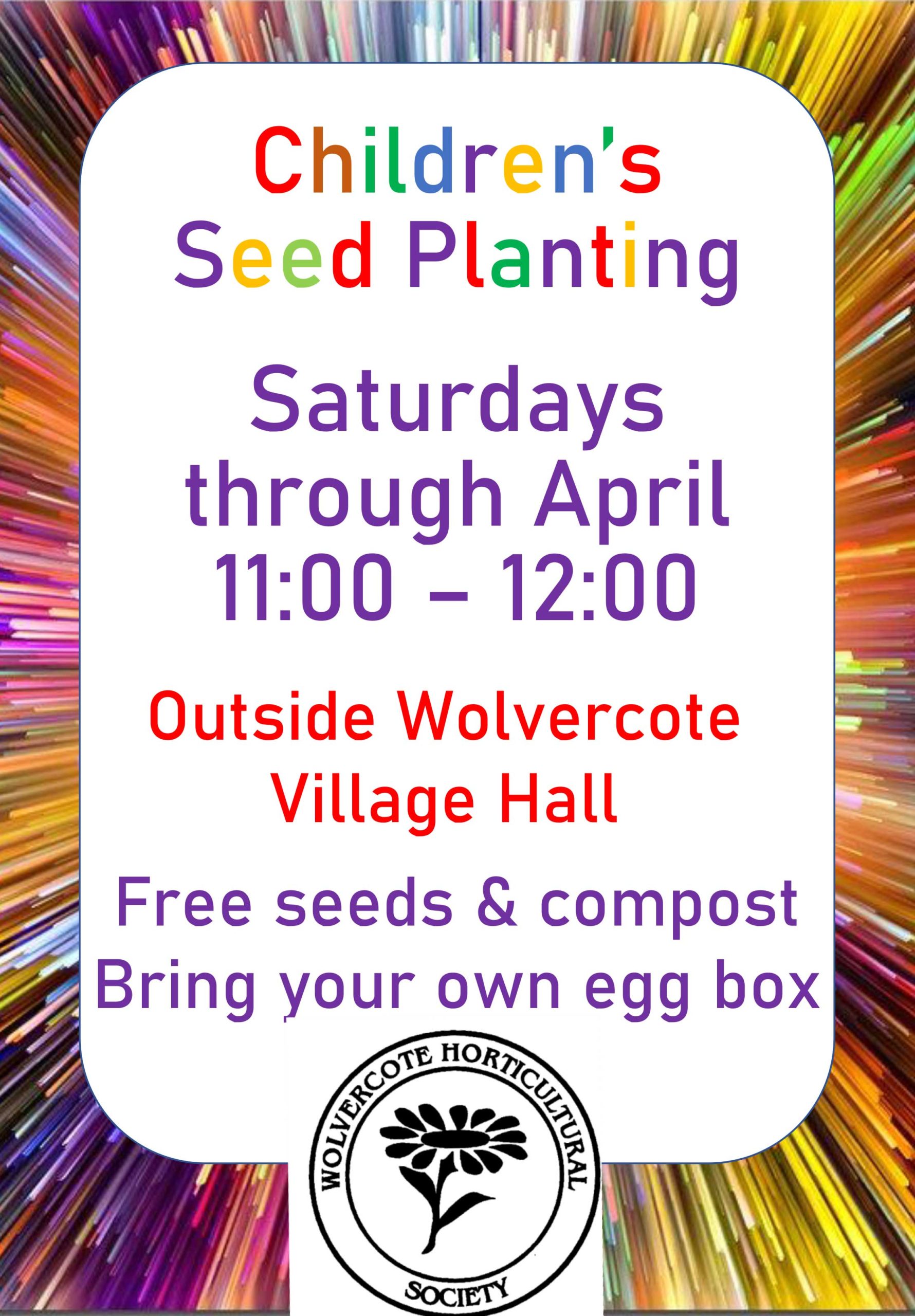 WHS - Children's Seed Planting - Wolvercote.org