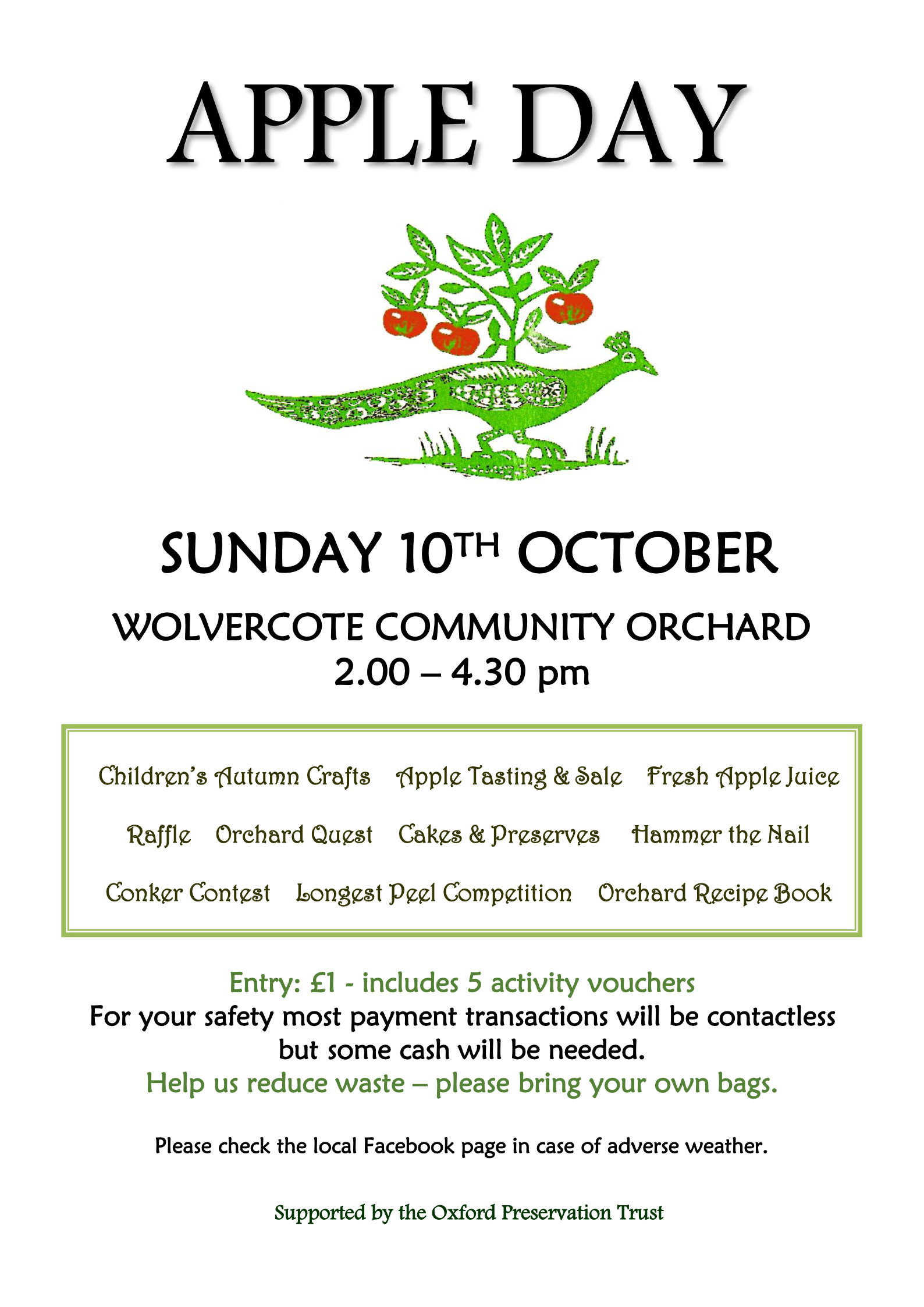 Apple Day - Sunday 10th October - Wolvercote.org